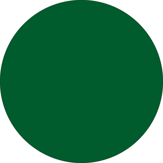 Tape Logic Inventory Circle Labels 3" Green 500/Roll DL614D - Walmart.com