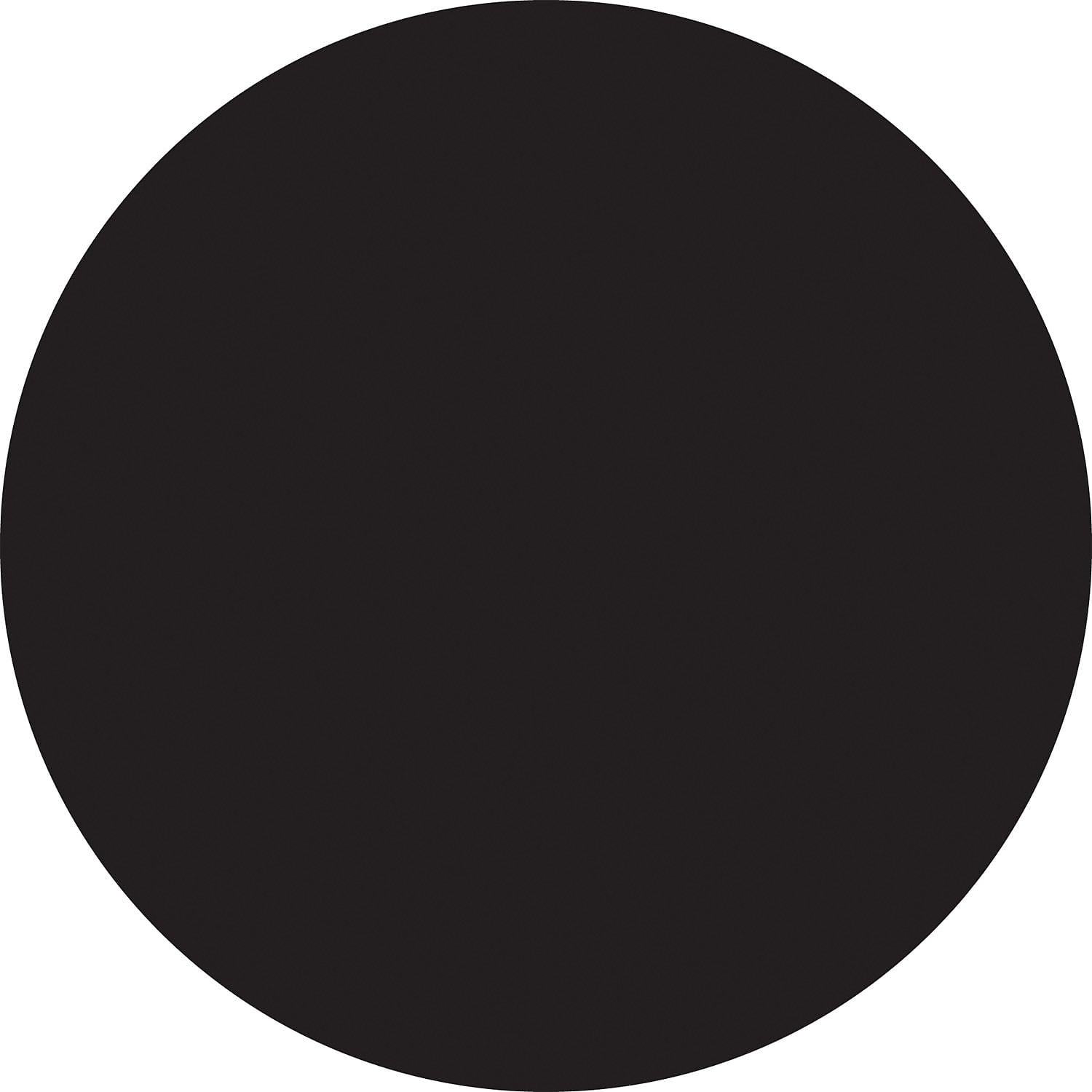 Tape Logic Inventory Circle Label,4",Black DL615F - Walmart.com