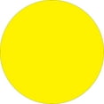 Tape Logic Inventory Circle Labels 4" Fluorescent Yellow 500/Roll ...
