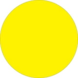 Tape Logic Inventory Circle Labels 4" Fluorescent Yellow 500/Roll ...
