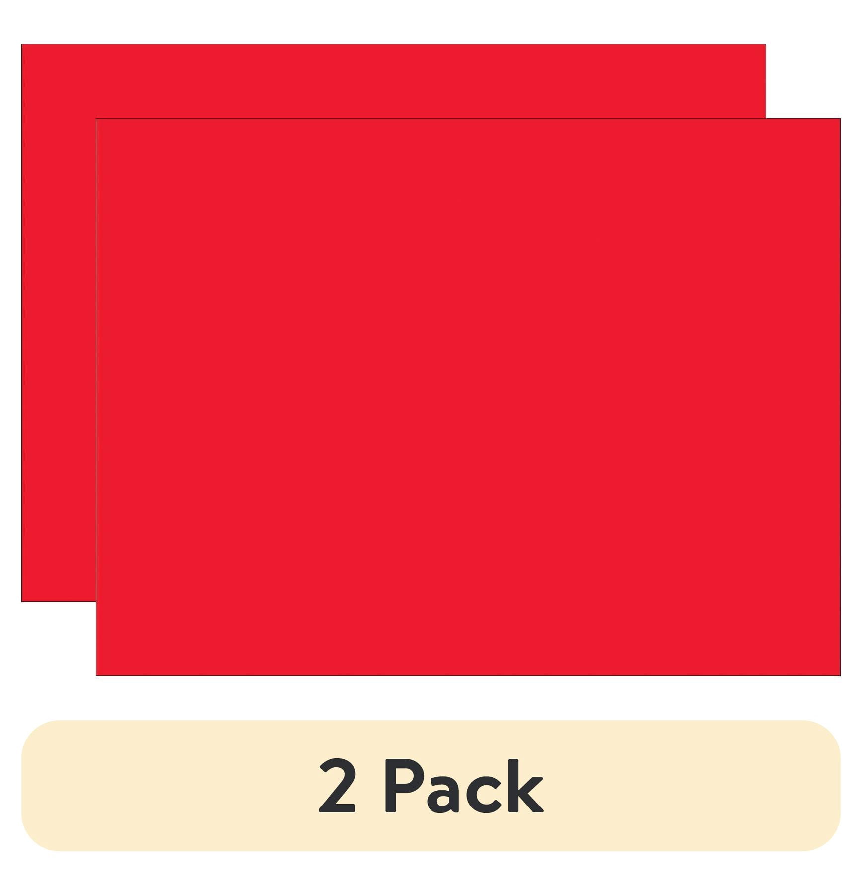 (2 pack) Tape Logic Inventory Rectangle Labels 3" x 4" Fluorescent Red ...