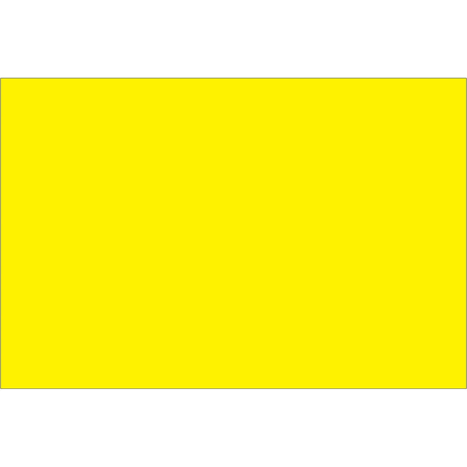 Tape Logic Inventory Rectangle Labels 4" x 6" Fluorescent Yellow 500 ...