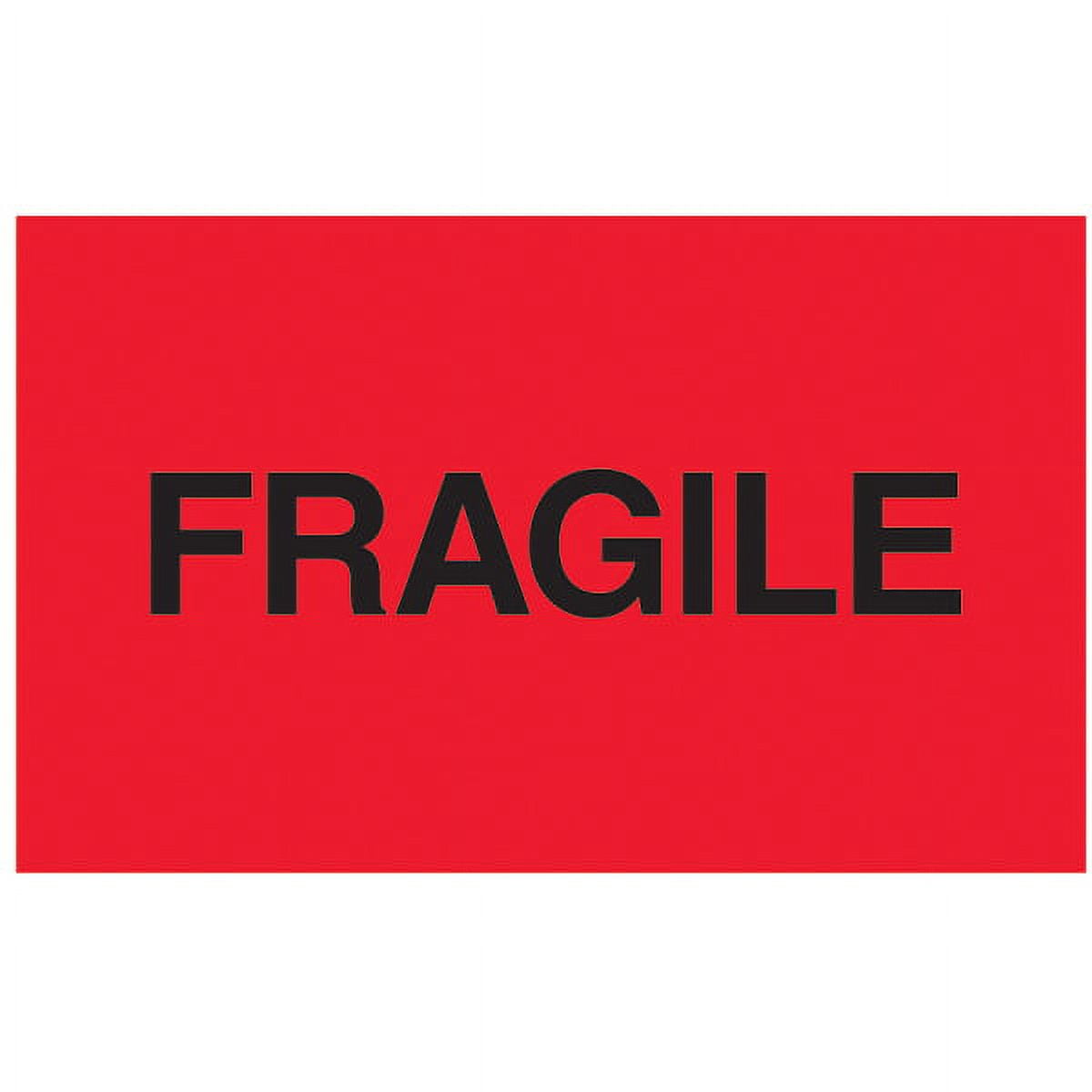 Tape Logic Label,Fragile,3x5" DL2423 - Walmart.com