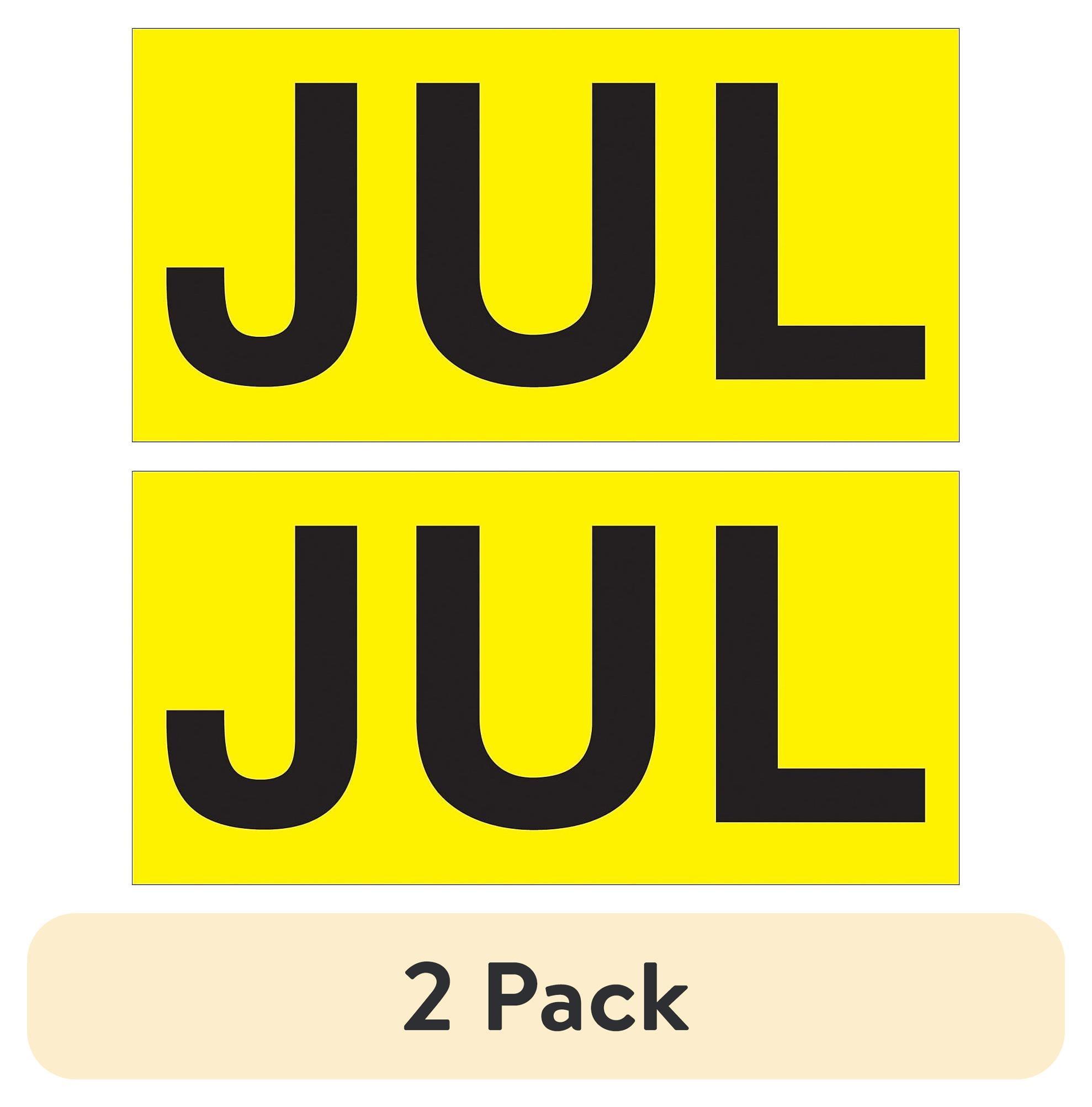 (2 pack) Tape Logic Label,Month,JUL,3x6" DL6822 - Walmart.com