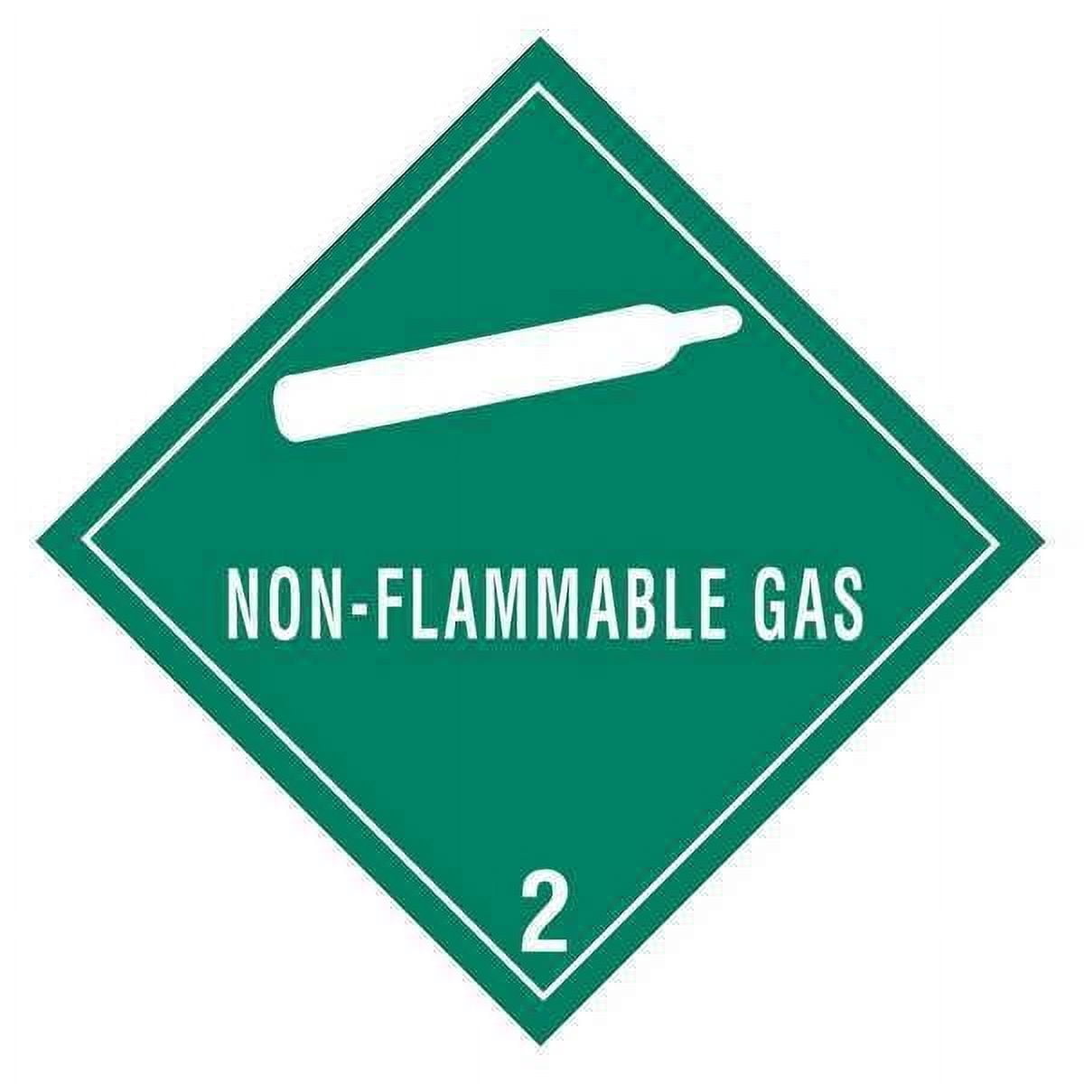 Tape Logic Label,Non-Flammable Gas,4x4" DL5100 - Walmart.com