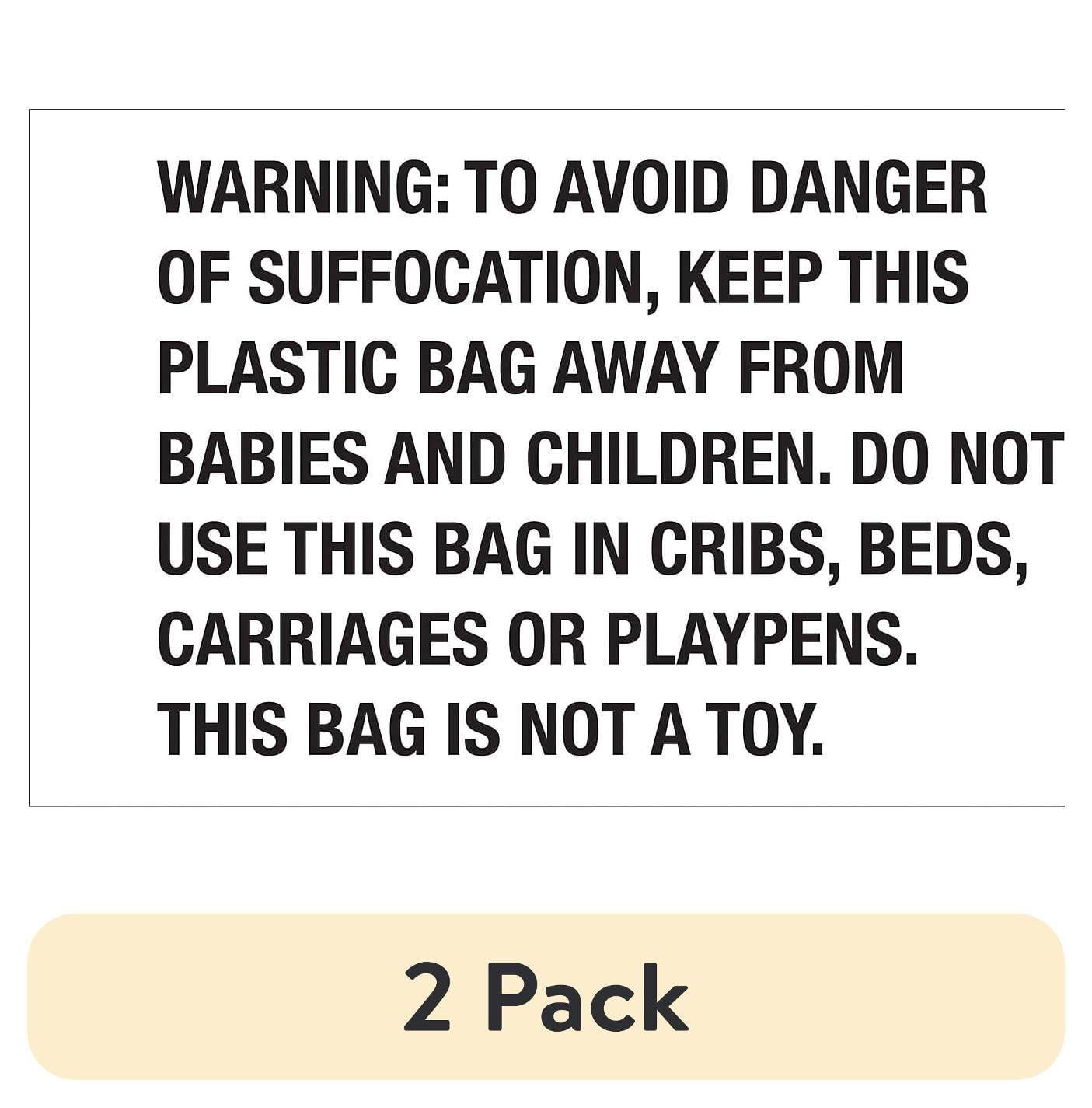 (2 pack) Tape Logic Label,Warning: Avoid Danger,3x5" DL1455 - Walmart.com