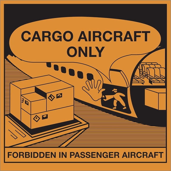 Cargo Aircraft Only Labels