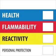 Tape Logic Label,Hazard Reactivity,2x2" DL1287 - Walmart.com