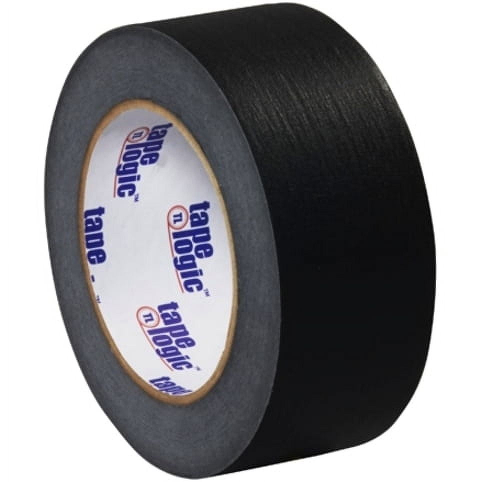 Tape Logic® Color Masking Tape, 3" Core, 2" x 180', Black, Case Of 12 ...