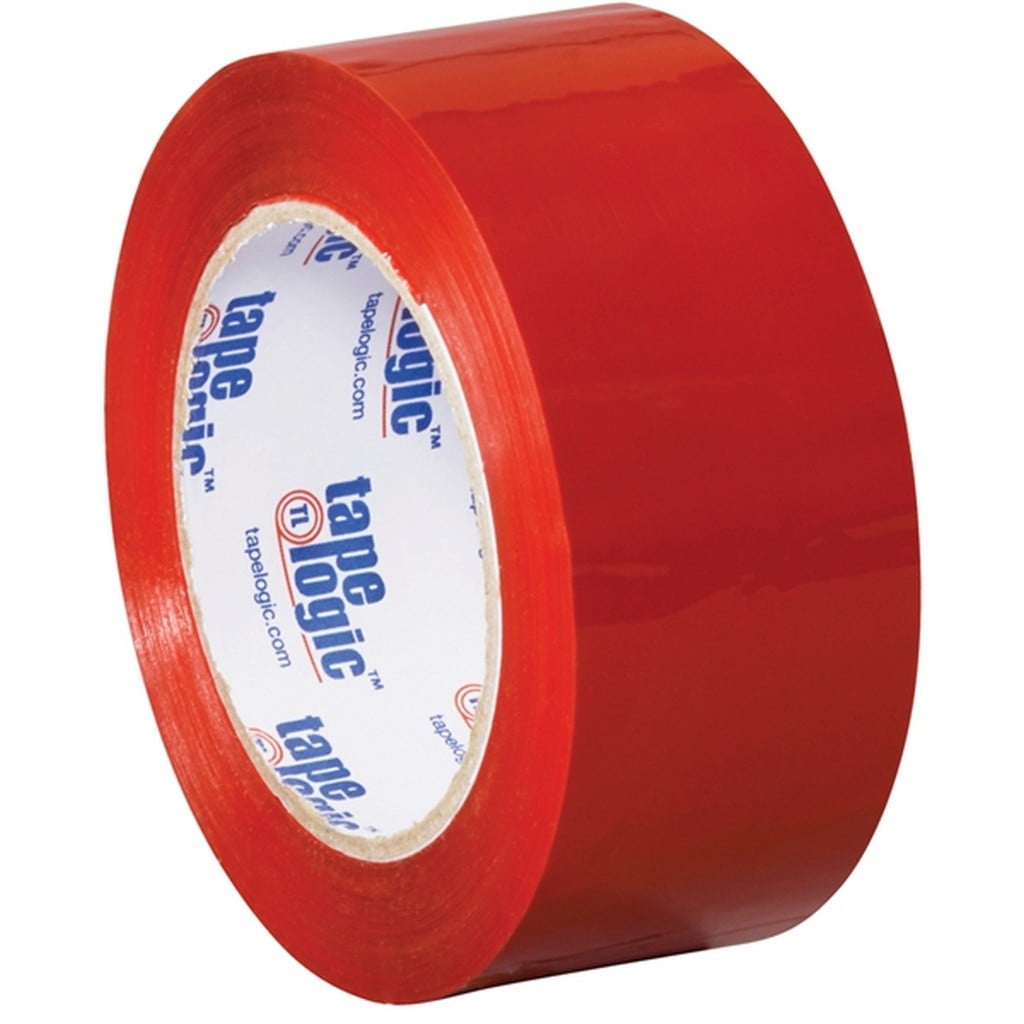 Tape Logic Red Carton Sealing Tape 2" x 110 Yard (36 Roll/Case ...