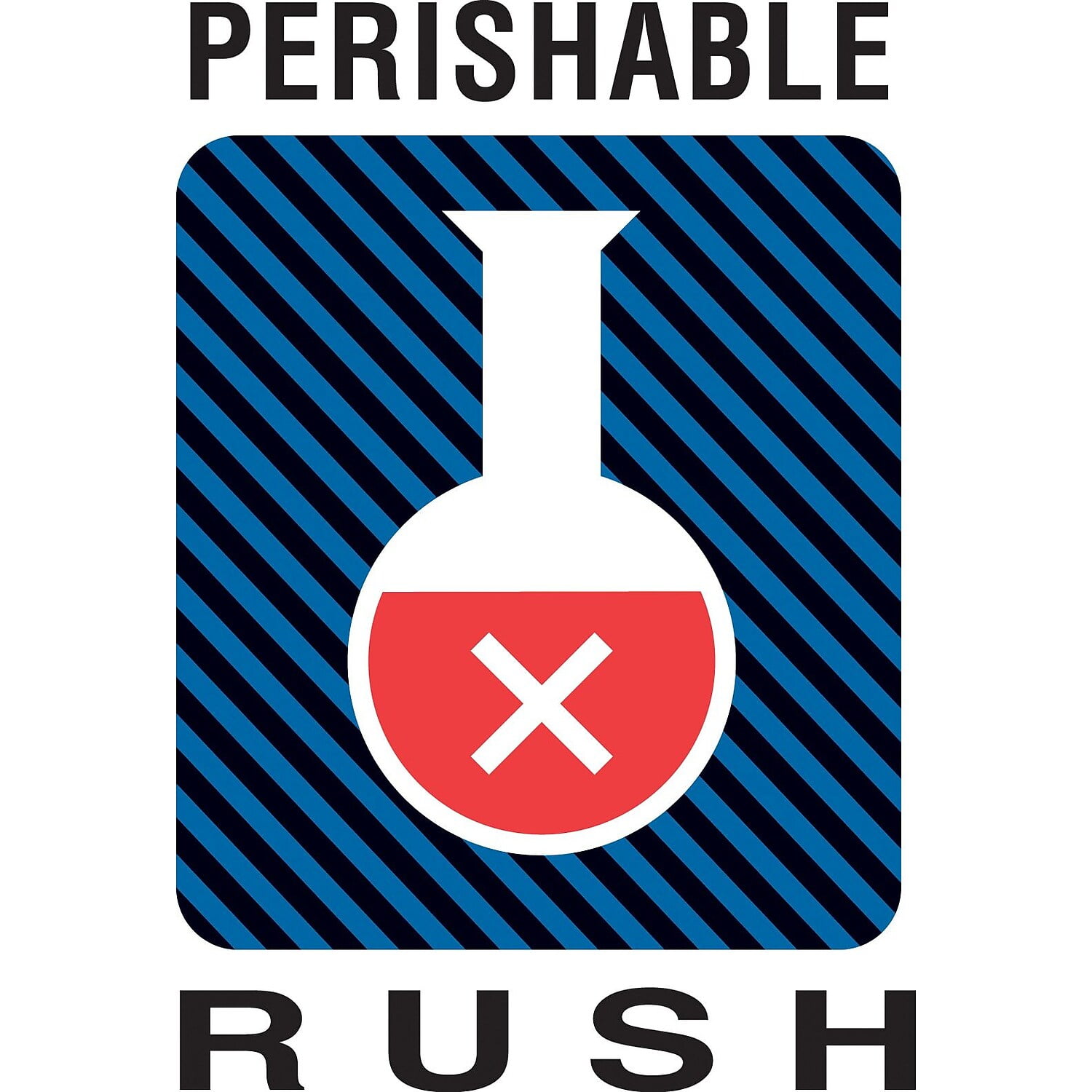 Tape Logic Label,Perishable Rush,Shipping4x6" DL1600 - Walmart.com