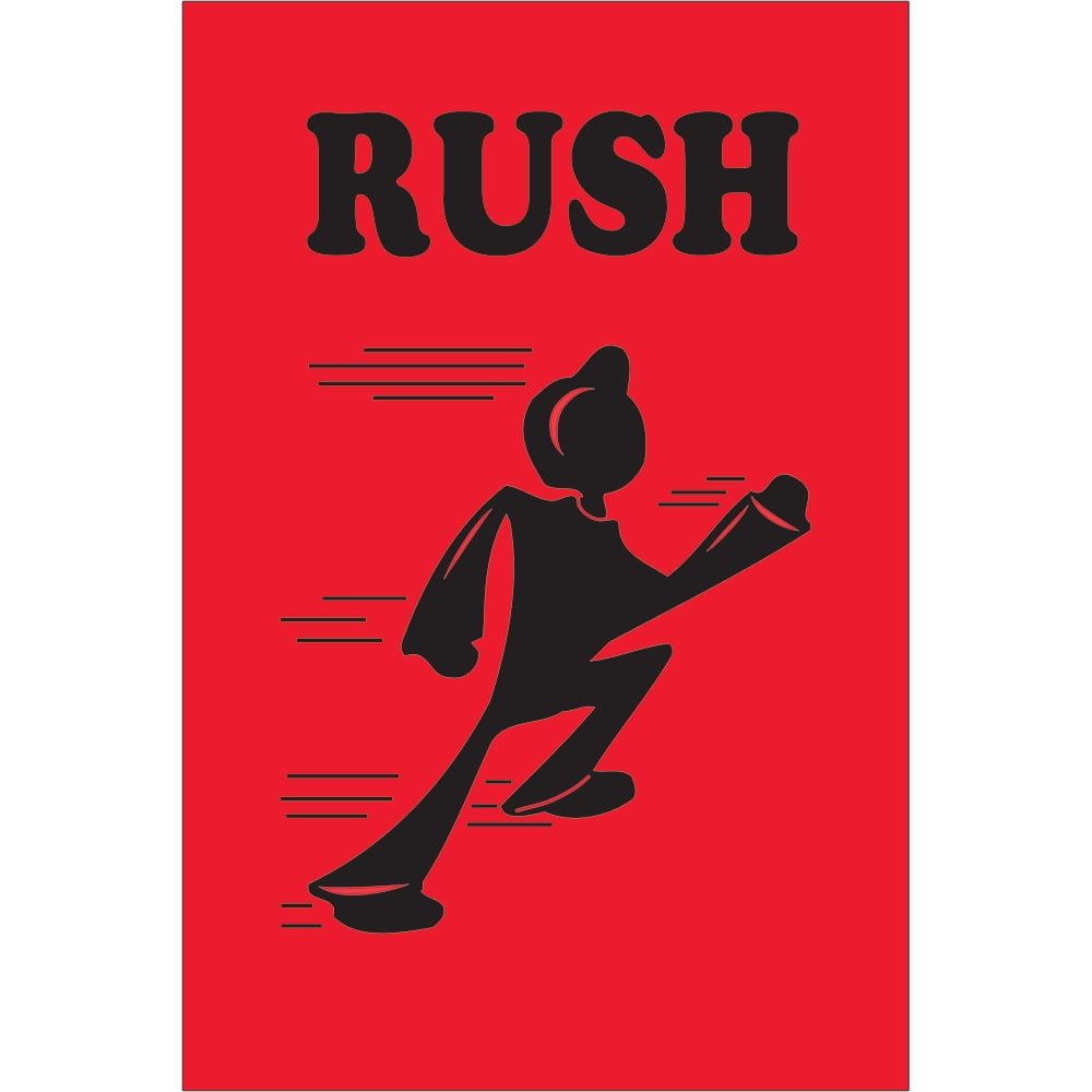 BOX Rush Label - Walmart Business Supplies