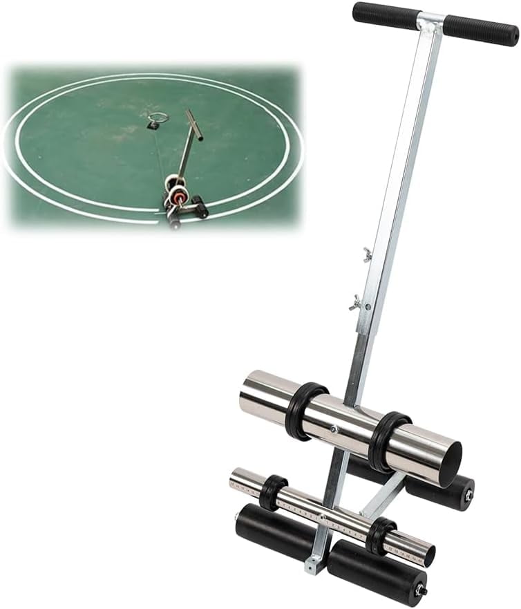 Tape Marking Machine, Hand-Push Line Striping Machines with Rubber ...