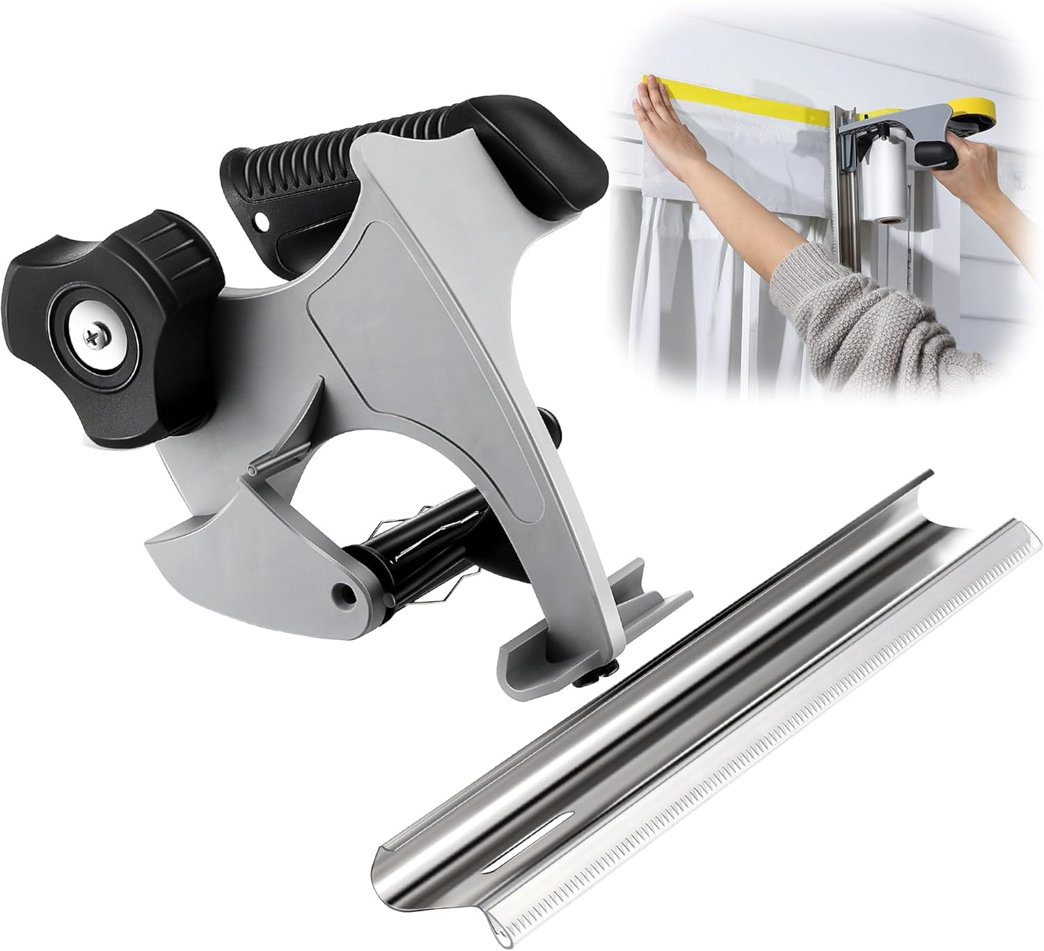Tape and Masking Film Dispenser Kit with 12 Inch Film Blade for ...