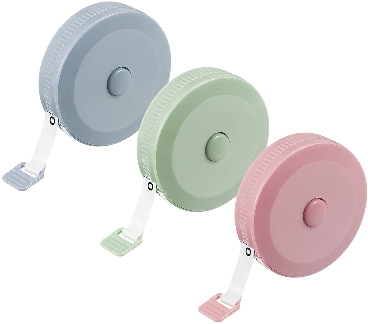 Tape Measure 3pcs 200cm / 79inch Sewing Measuring Tape Retractable ...