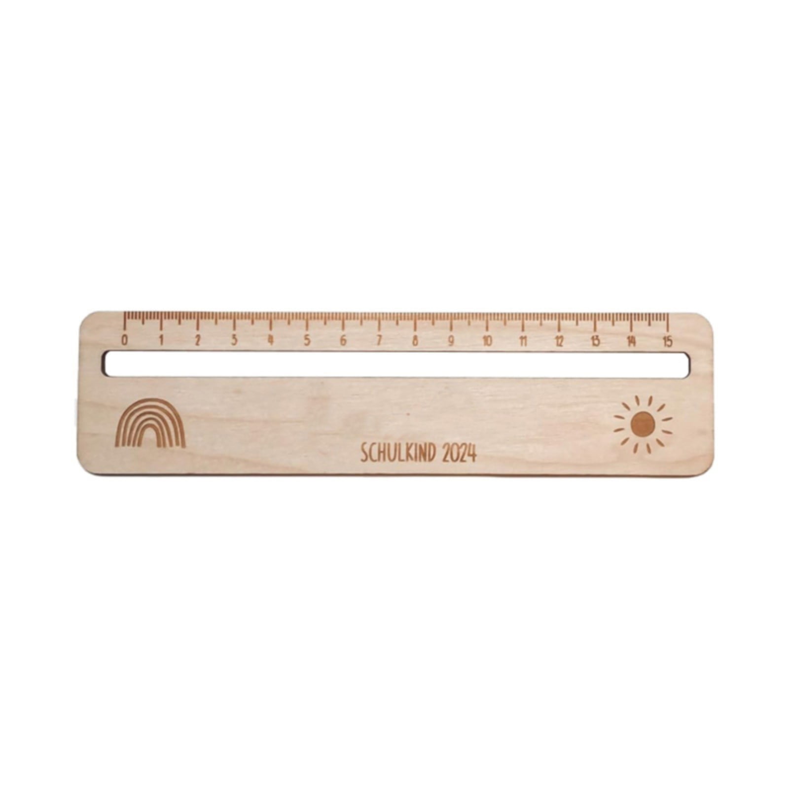 Tape Measure Metric Children's Wooden Ruler Personalized Name Back To ...