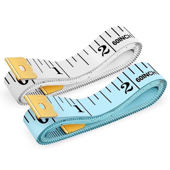 Tape Measure, iBayam Soft Ruler 60-Inch Double-Sided Measuring or Body ...