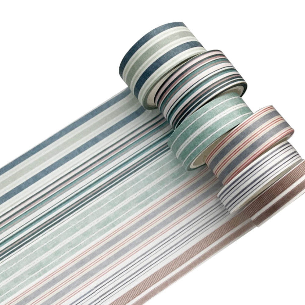 Tape Set, 6 Rolls, Decorative Tape, Journaling Tape, Decorative Tape ...