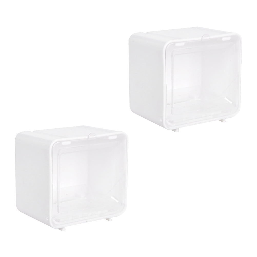 Tape Storage Box Stackable Drawers Mini Beads White Dispenser Rounded ...