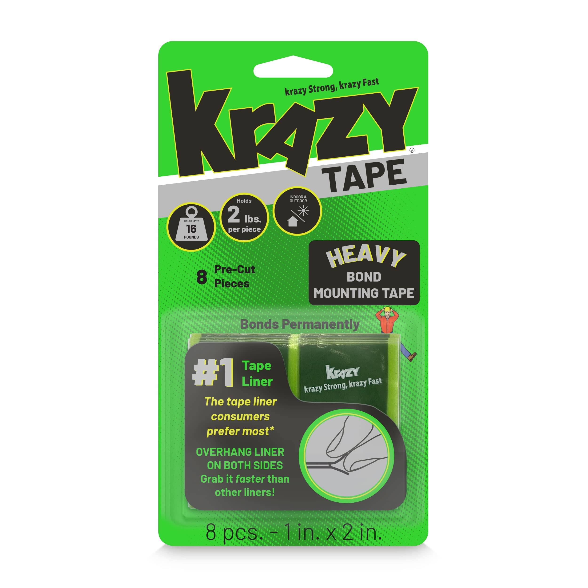 Tape Strong bond Mounting Tape Heavy duty, Double Sided Tape 1 x2 Grey ...