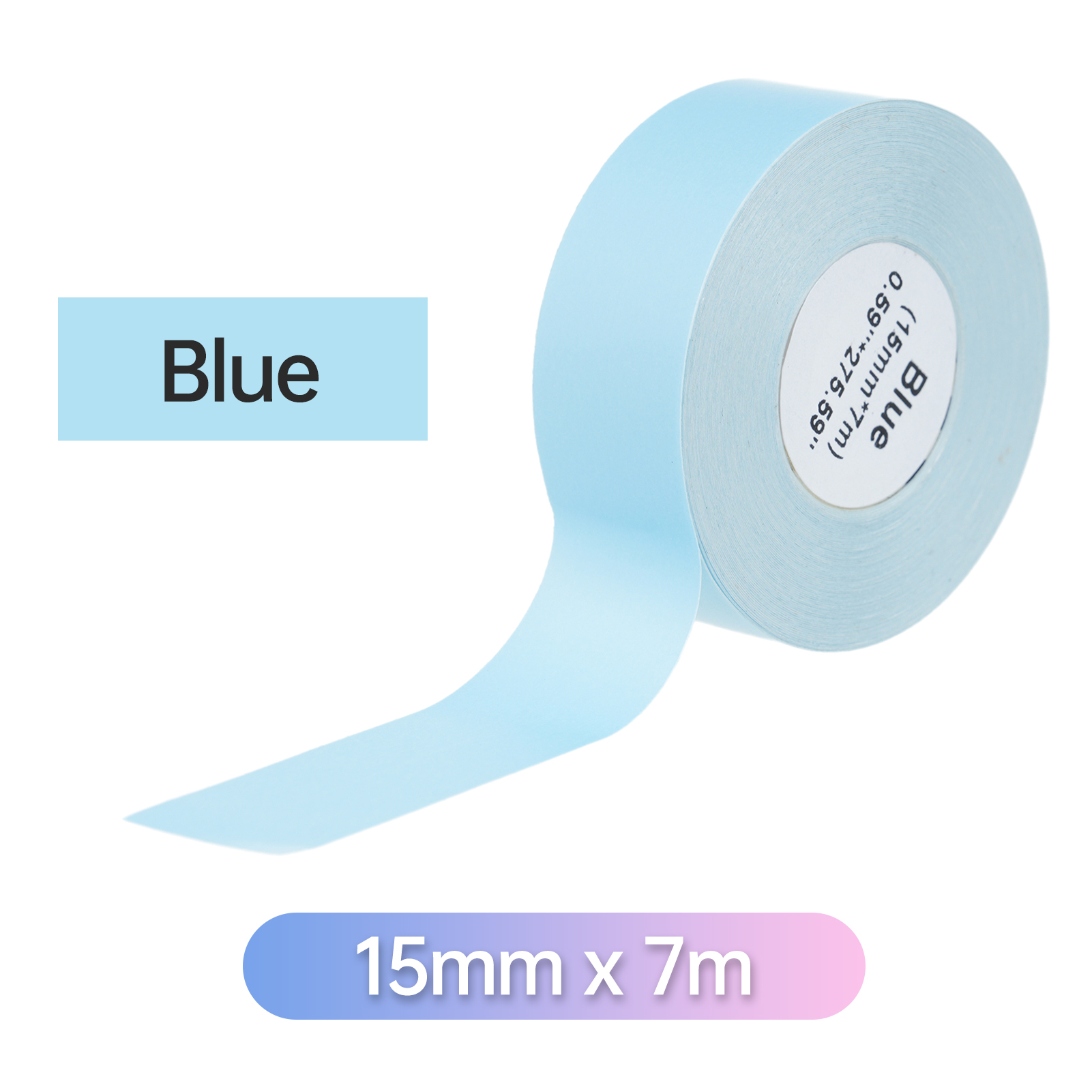 Tape Thermal Label Paper Continuous Label Tape Self-adhesive Paper Roll ...