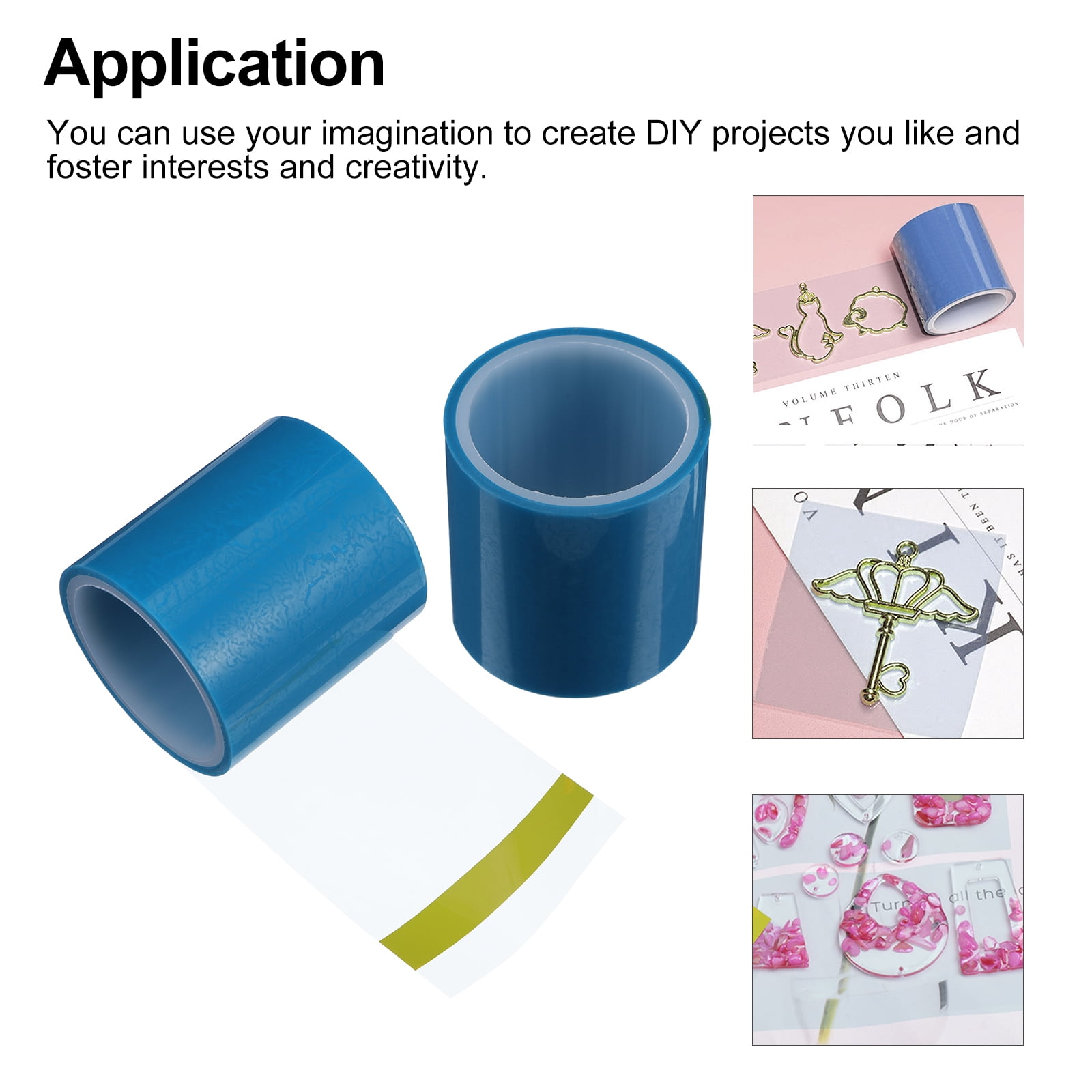 Tape Uv Tape Resin Sticky Seamless Adhesive Diy Tape Epoxy Craft ...