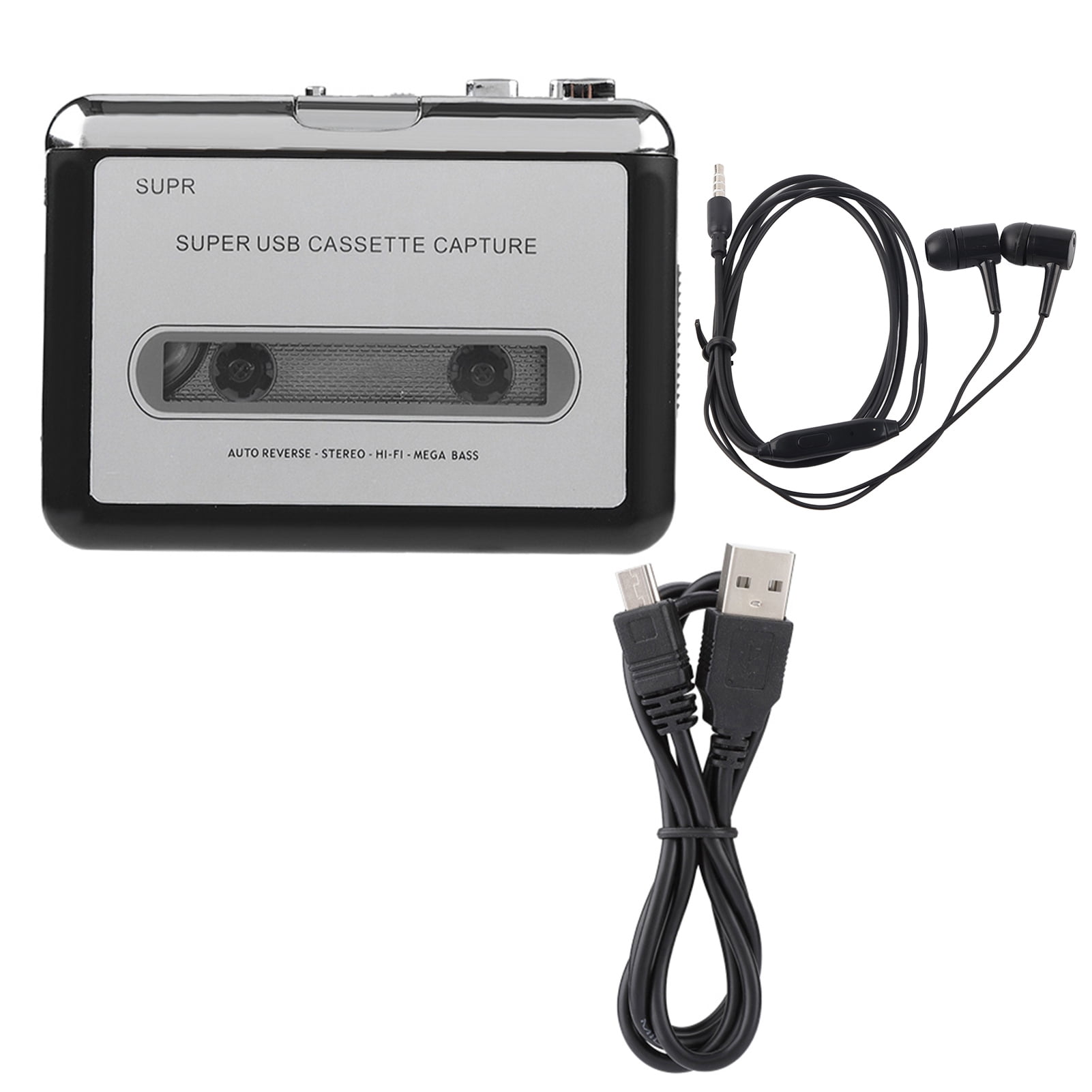 Tape To Pc Cassette Recorder Mp3 Cd Converter Capture Digital Audio ...