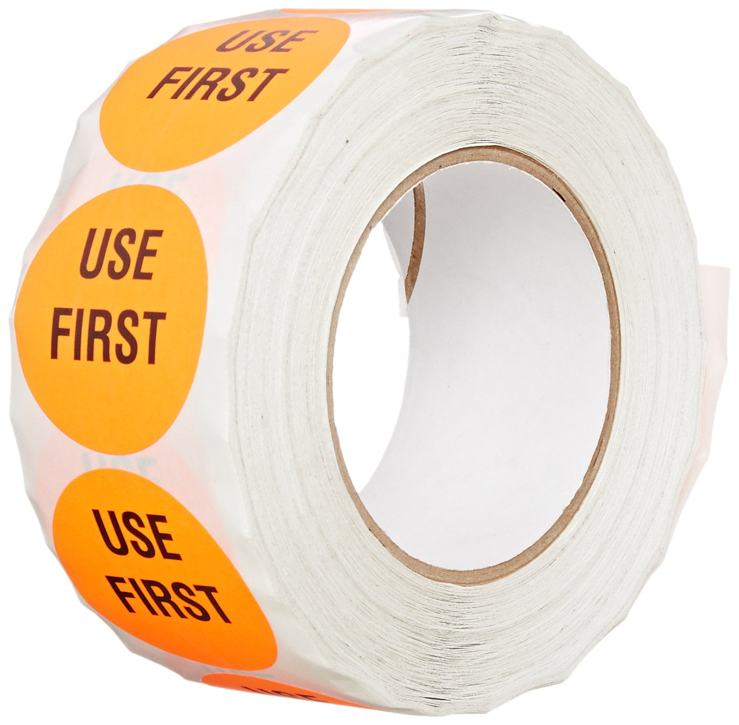 TapeCase INVLBL-037 “Use First” Inventory Control Label in Red [Pack of ...