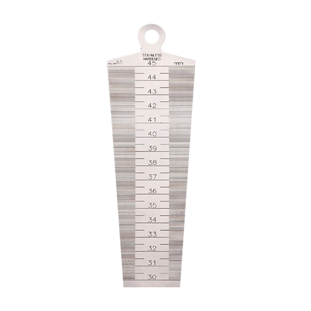Taper Gauge Depth Gap Ruler Wedge Feeler Dia Measurement Tools Hole ...