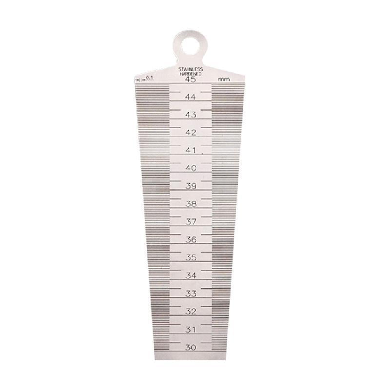 Taper Gauge Depth Ruler Wedge Feeler Dia Measurement Tools Hole ...