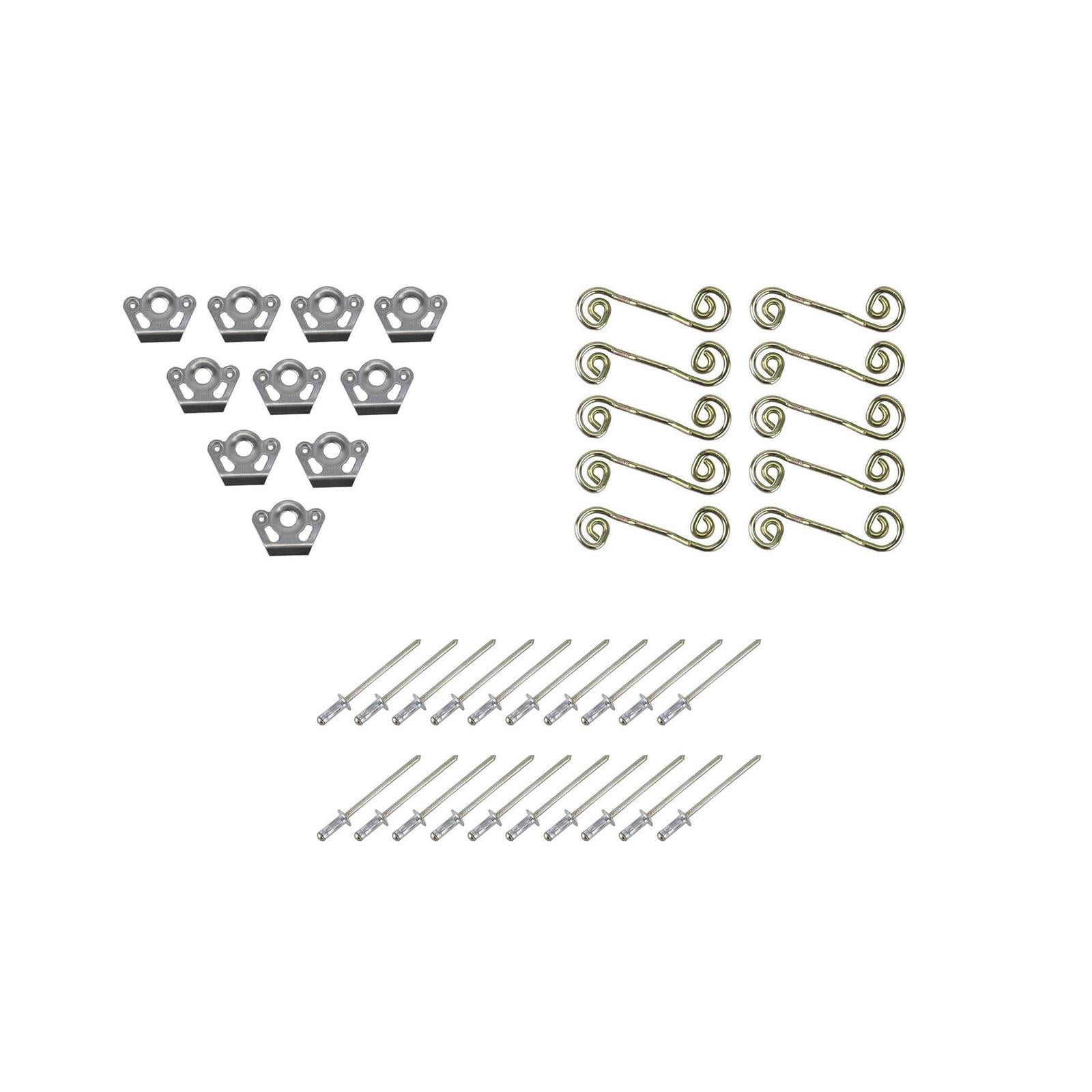 Tapered 1/4 Turn Fastener Plates and Stepped Springs - Walmart.com