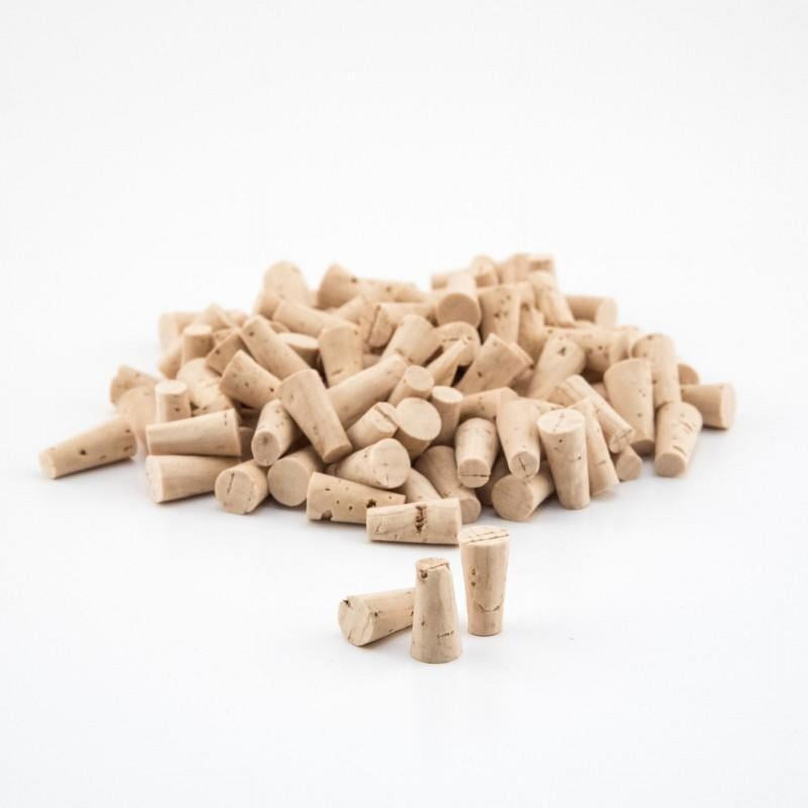 Tapered Cork #3 - 100 Per Pack (19x14x10 mm) - Walmart.com