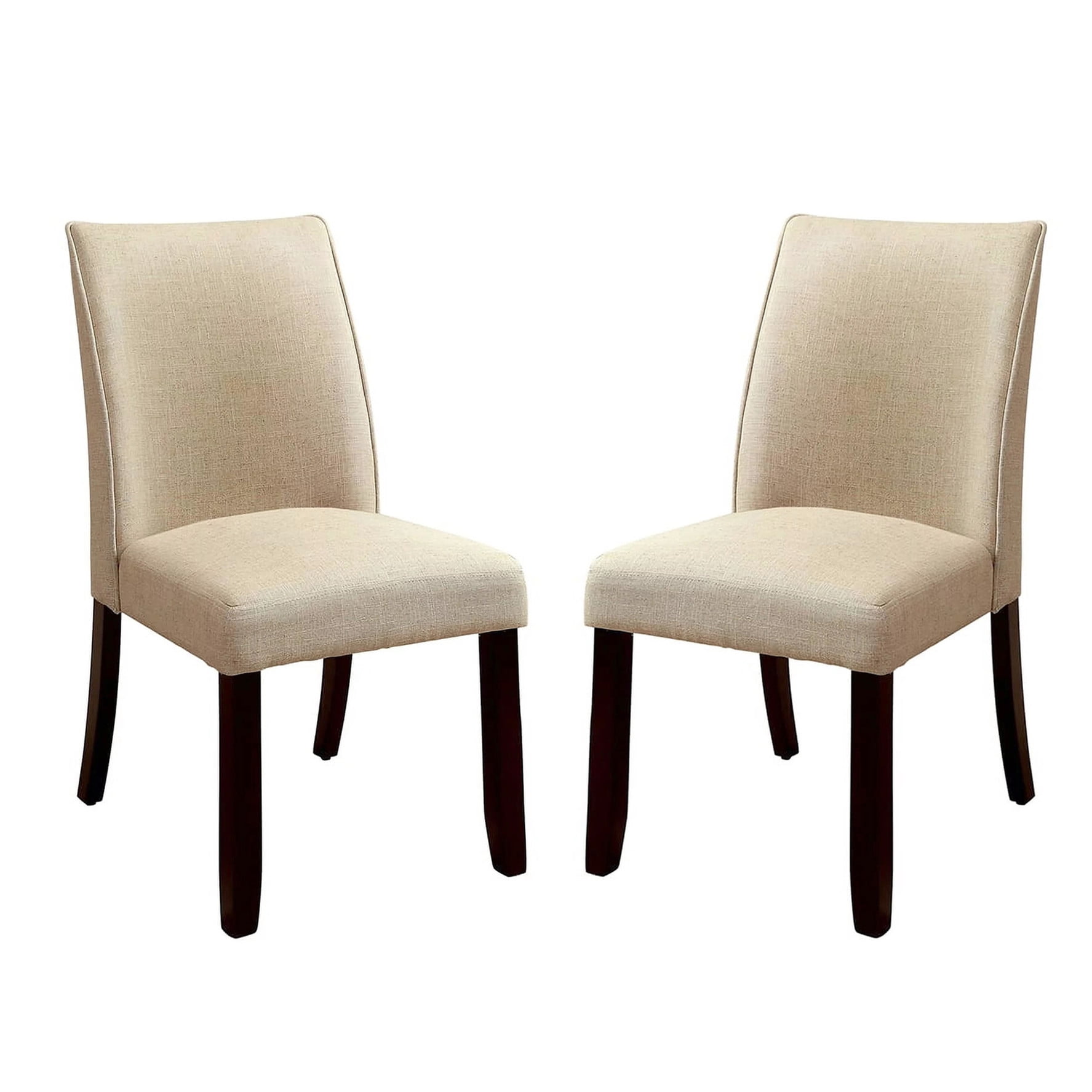 Tapered Legs Feature / Dining Room Function / Set of 2 for Dining Needs ...