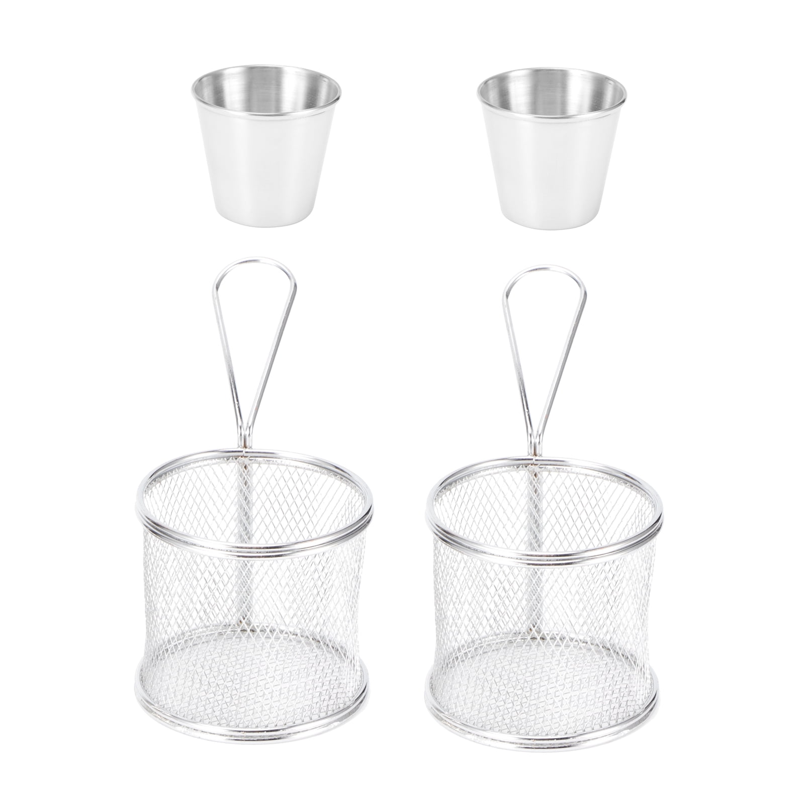 Tapered Shape for Easy Storage Sauce Cups, Fingerprint Resistant Design ...