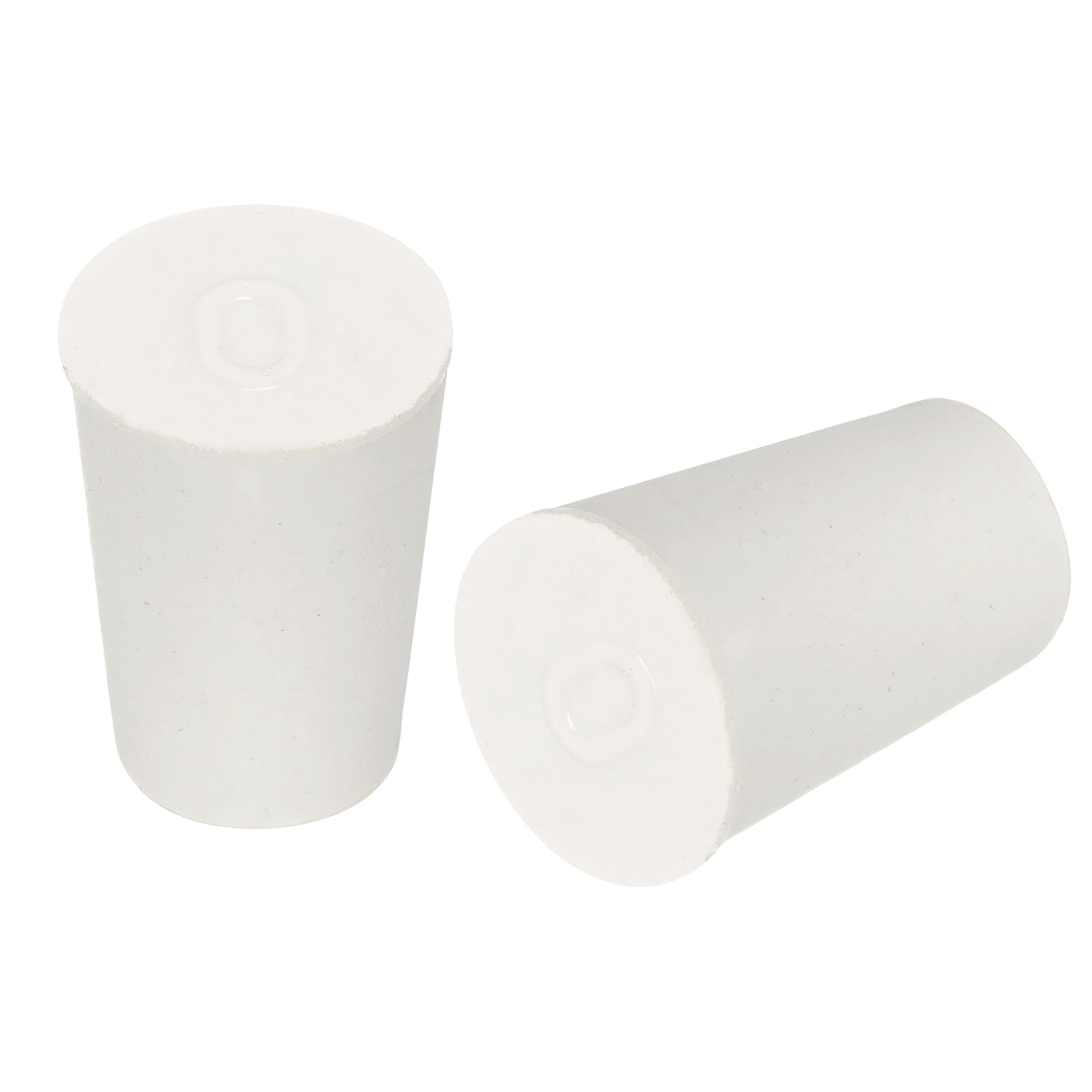 Tapered Shaped Solid Rubber Stoppers 13mm to 17mm, 14 Pack Lab Rubber ...