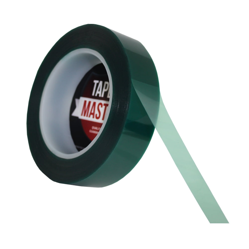 Tapes Master 1" x 72 yds - 2 Mil Green Polyester Powder Coating High ...