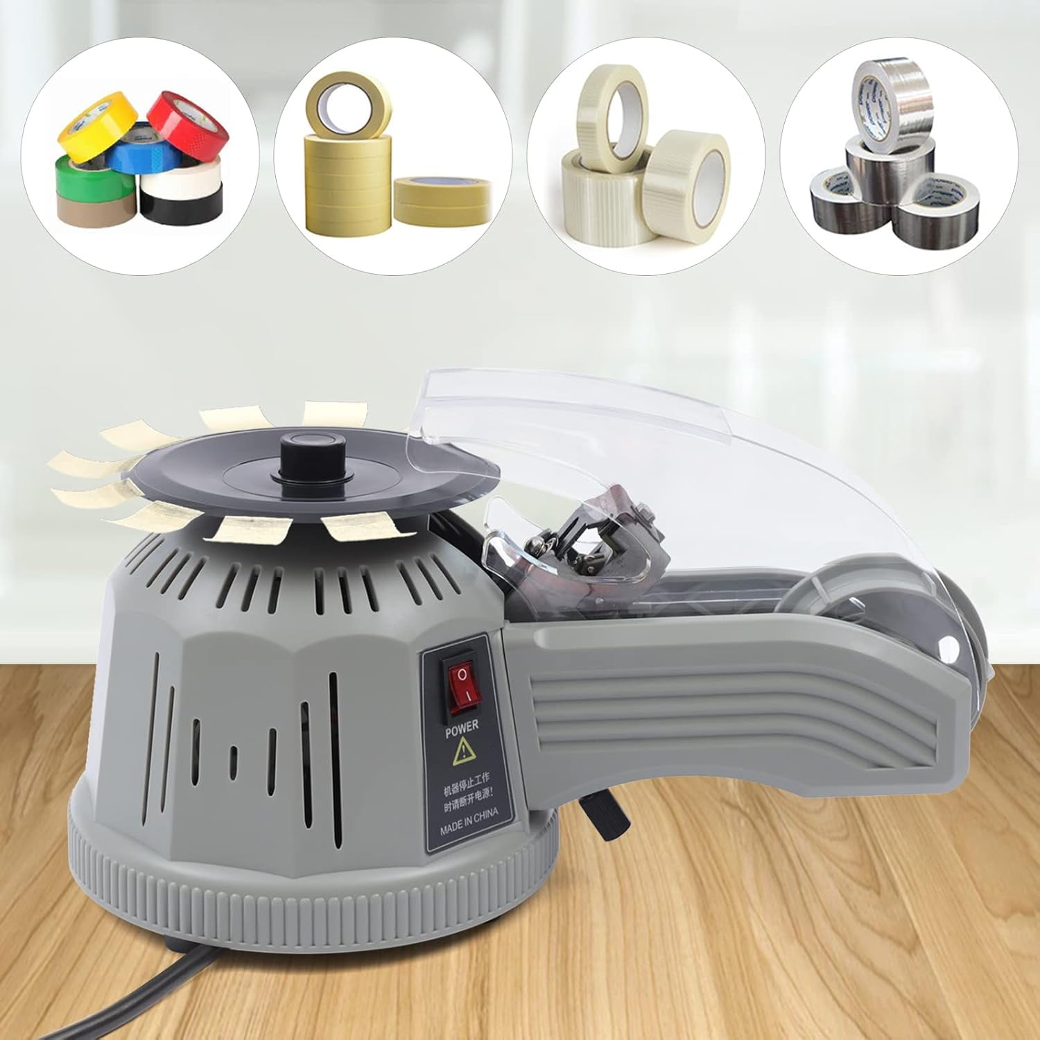 Tapes Splitter 110V Packing Tape Electric Cutting Machine 25W Ribbon ...