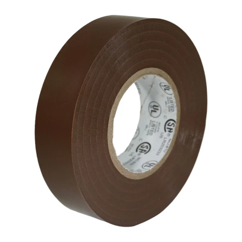 Tapessupply 1 Roll Brown Electrical Tape 3/4" X 66 Ft - Walmart.com