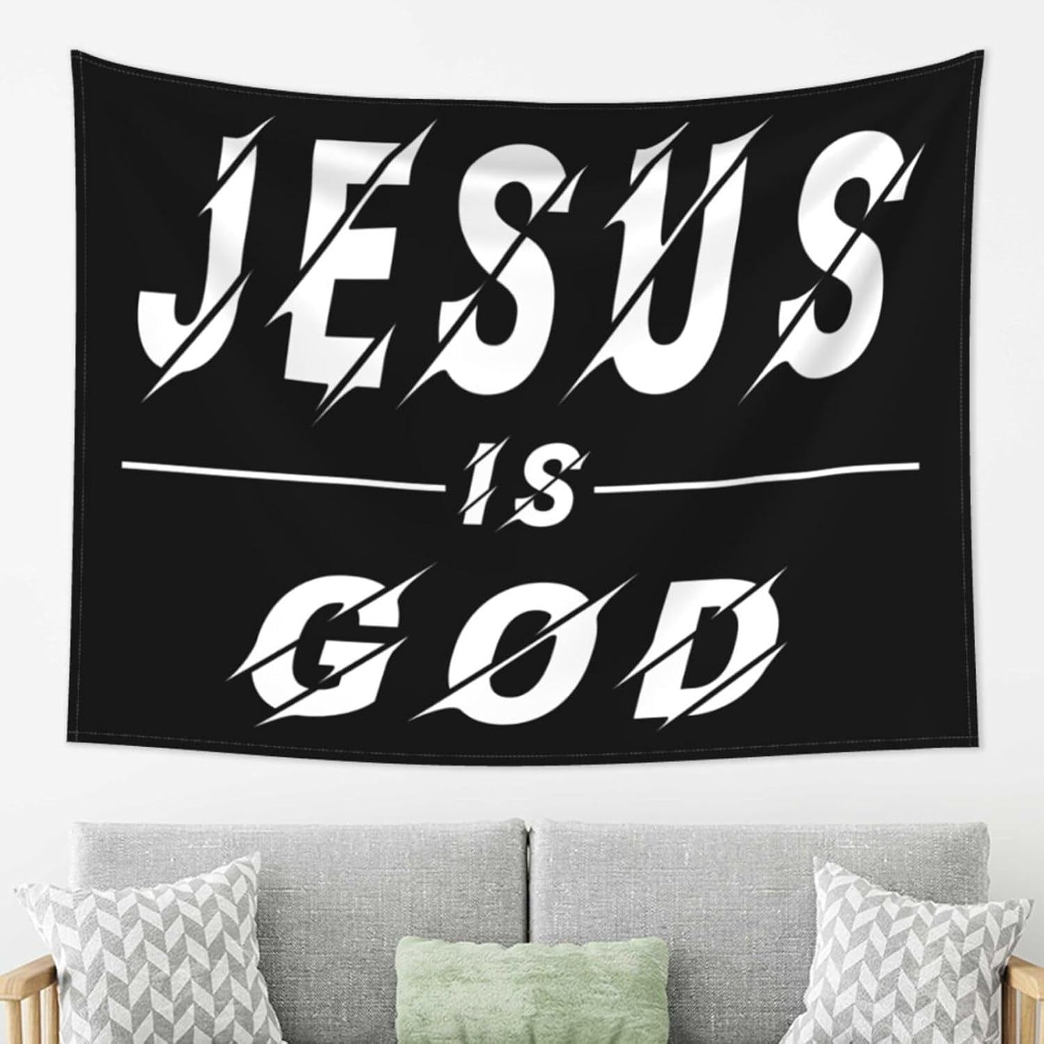 Tapestry 60x40 inches Wall Art Hanging Christian Cross Roots Jesus ...