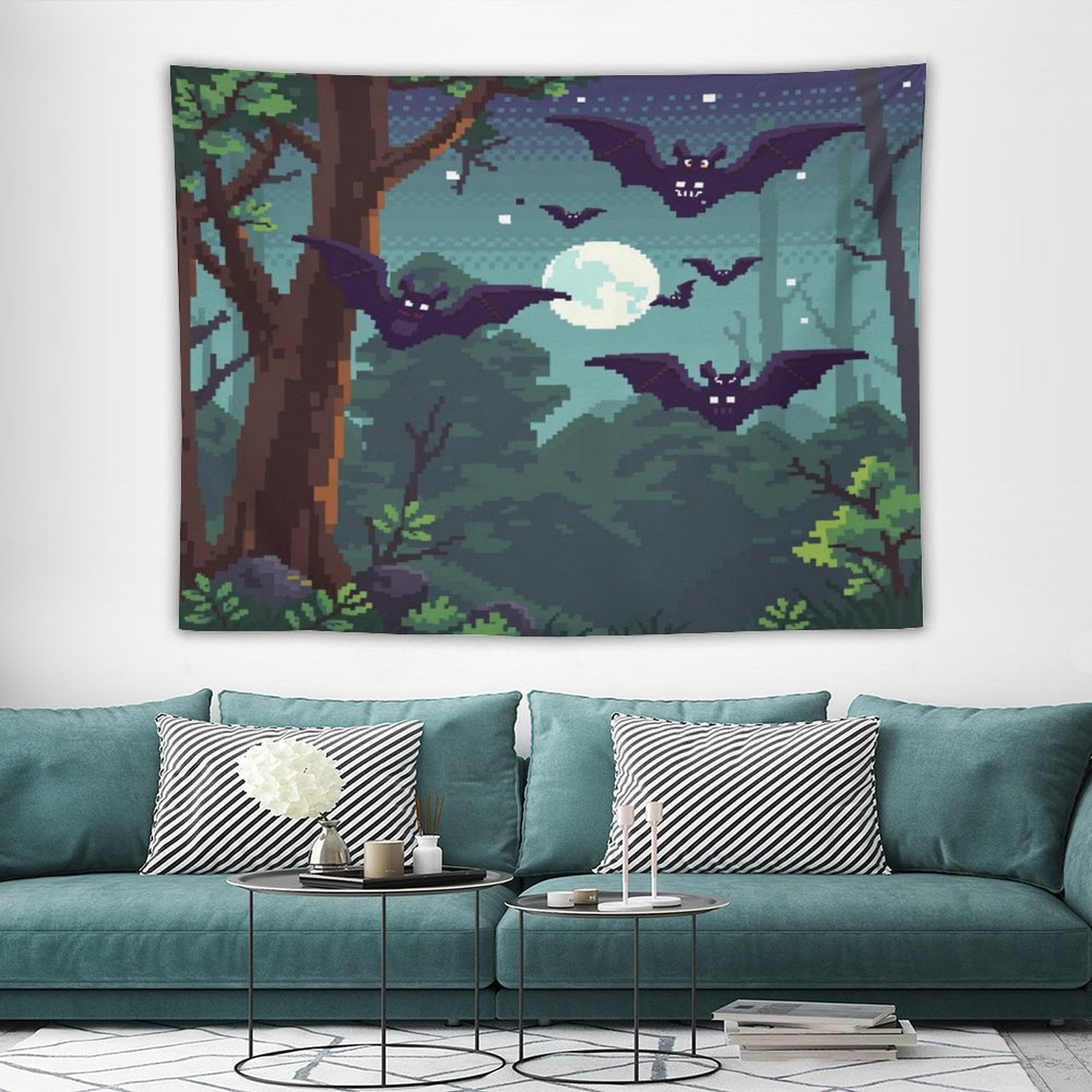 Tapestry Home Room Art Decoration Background Cloth Bat Hanging Cloth ...