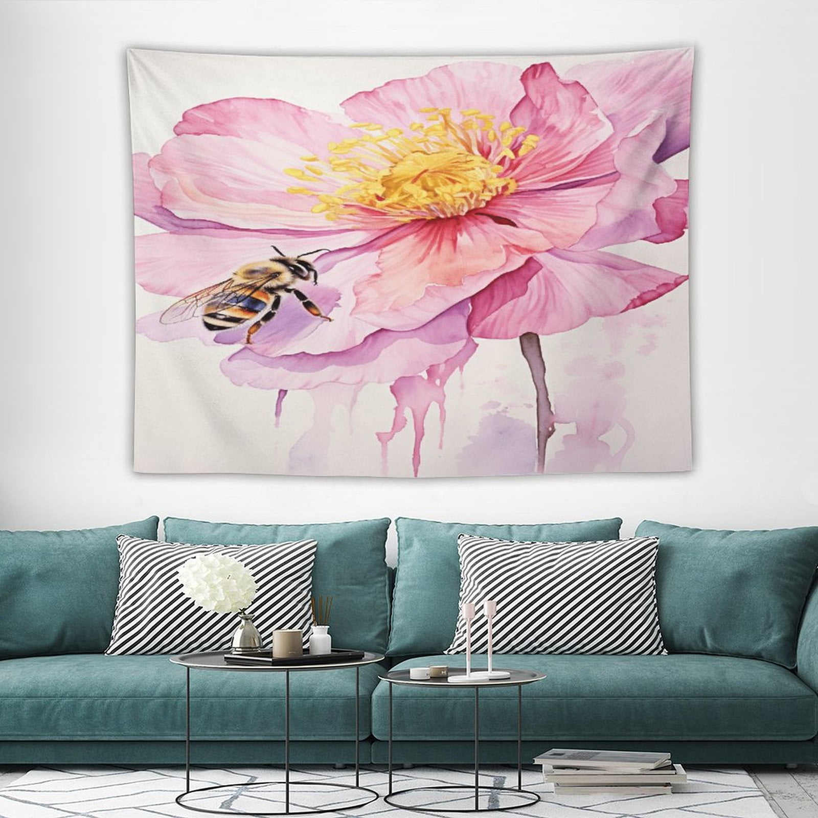 Tapestry Home Room Art Decoration Background Cloth Honey Bees That ...