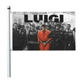 Tapestry Luigi Mangione Fun Flag 3x5 Feet with 2 Stainless Grommets ...
