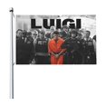 Tapestry Luigi Mangione Print Flag 3x5 Feet Freedom Defence Flag ...