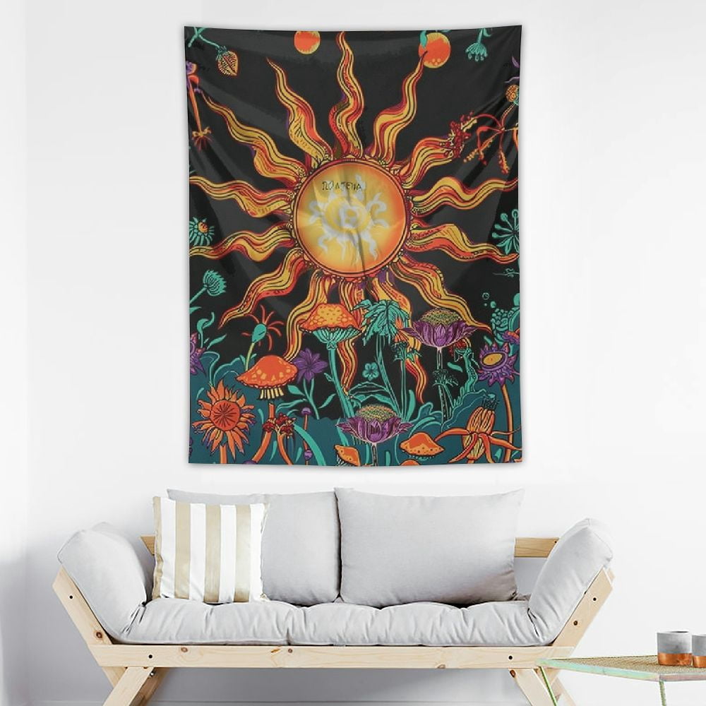 Tapestry Mushroom Tapestry Flower Vines Tapestries Tapestry Tapestry ...