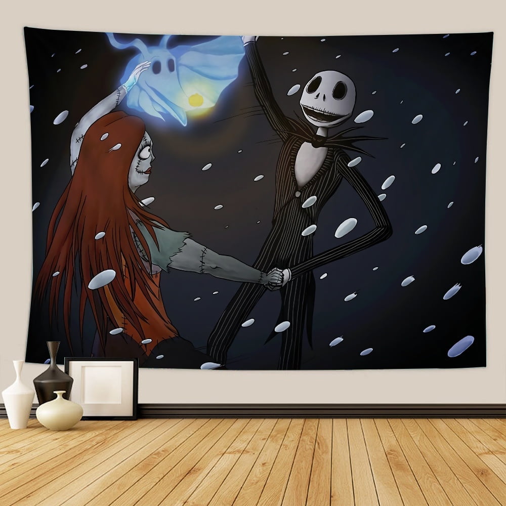 Tapestry Nightmare before Christmas Wall Hanging Tapestry Halloween ...