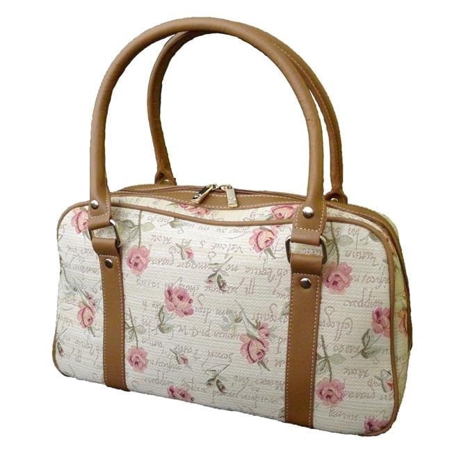 Tapestry Oval-Shaped Purse - English Rose - Walmart.com