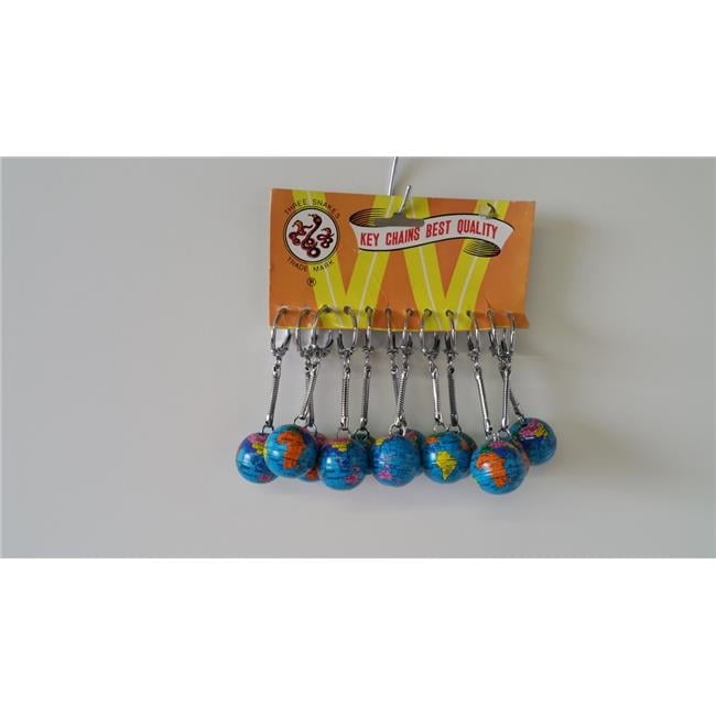 Tapestry Trading 2963A Globe Keychains - 2 Dozen - Walmart.com