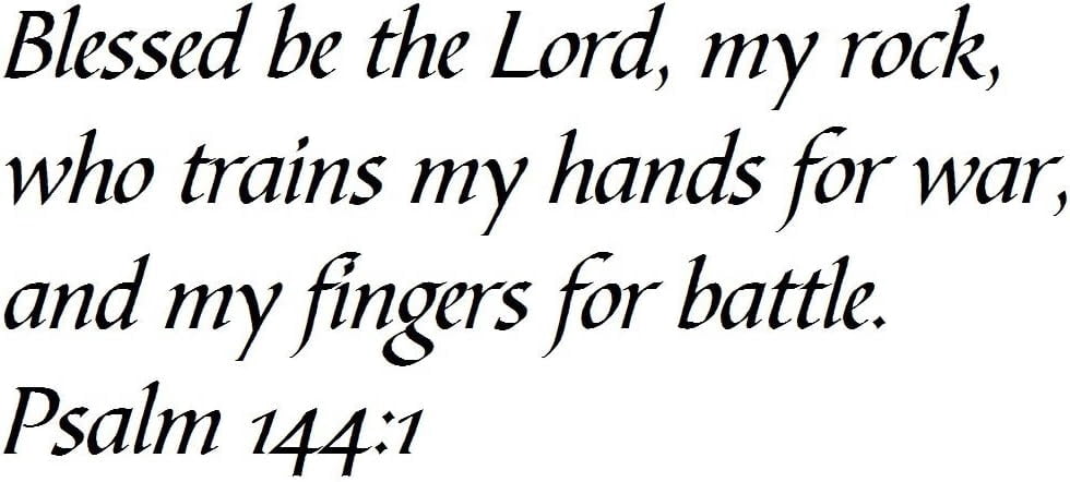 Tapestry Of Truth - Psalm 144:1 - TOT10010 - Wall and Home Scripture ...