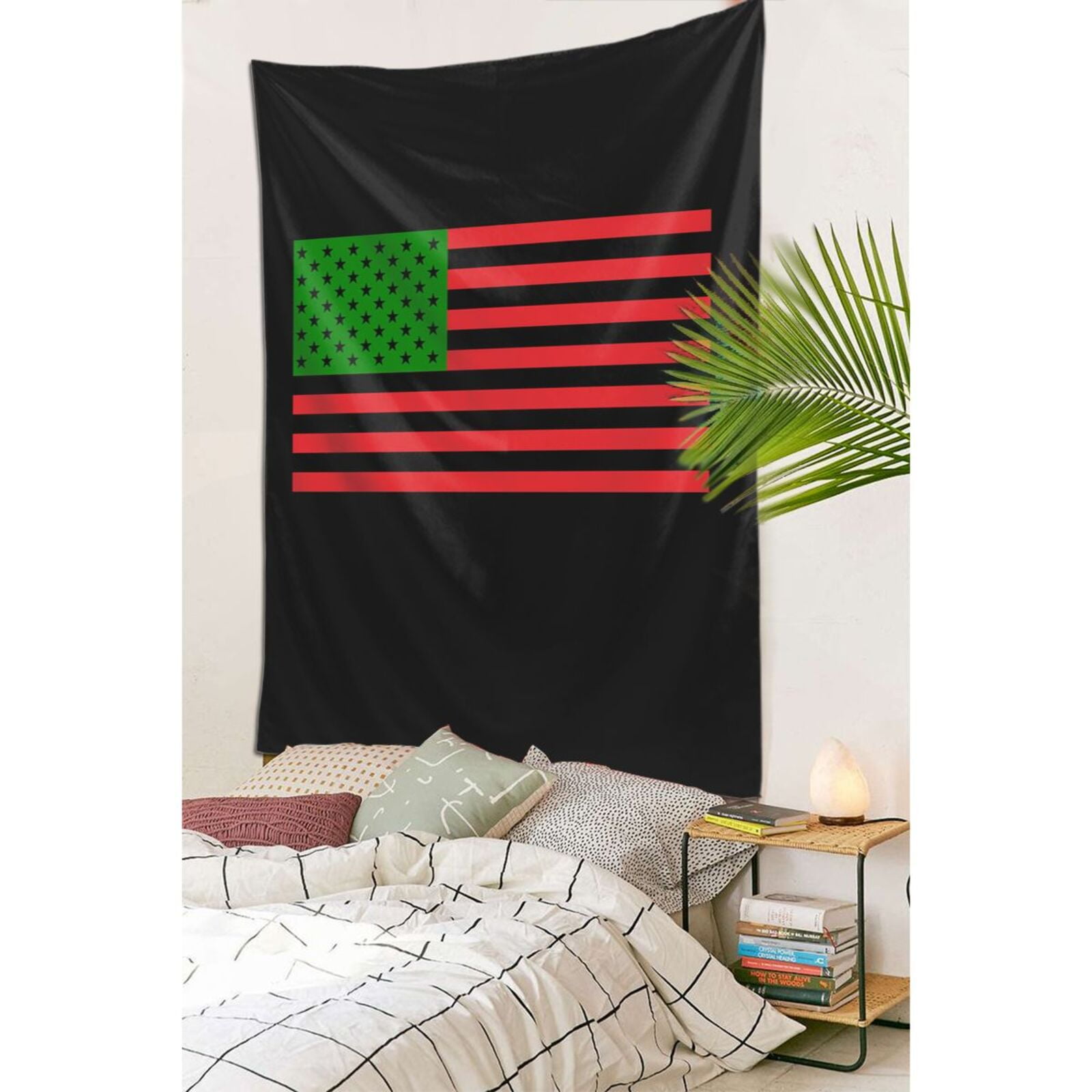 Tapestry Wall Hanging African America Flag Tapestries For Bedroom ...