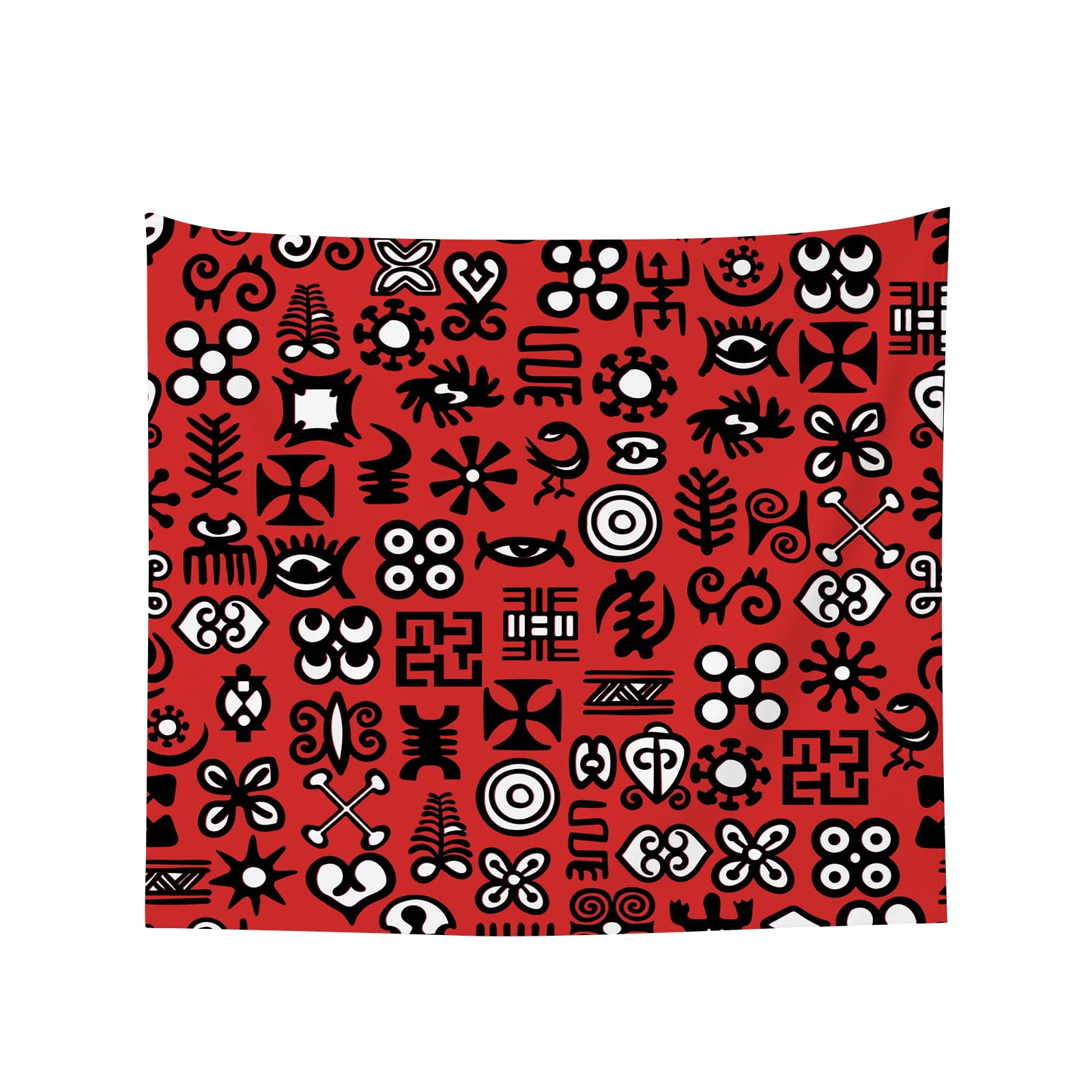 Tapestry Wall Hanging African Symbols Art Ethnic Tapestries Home Decor ...